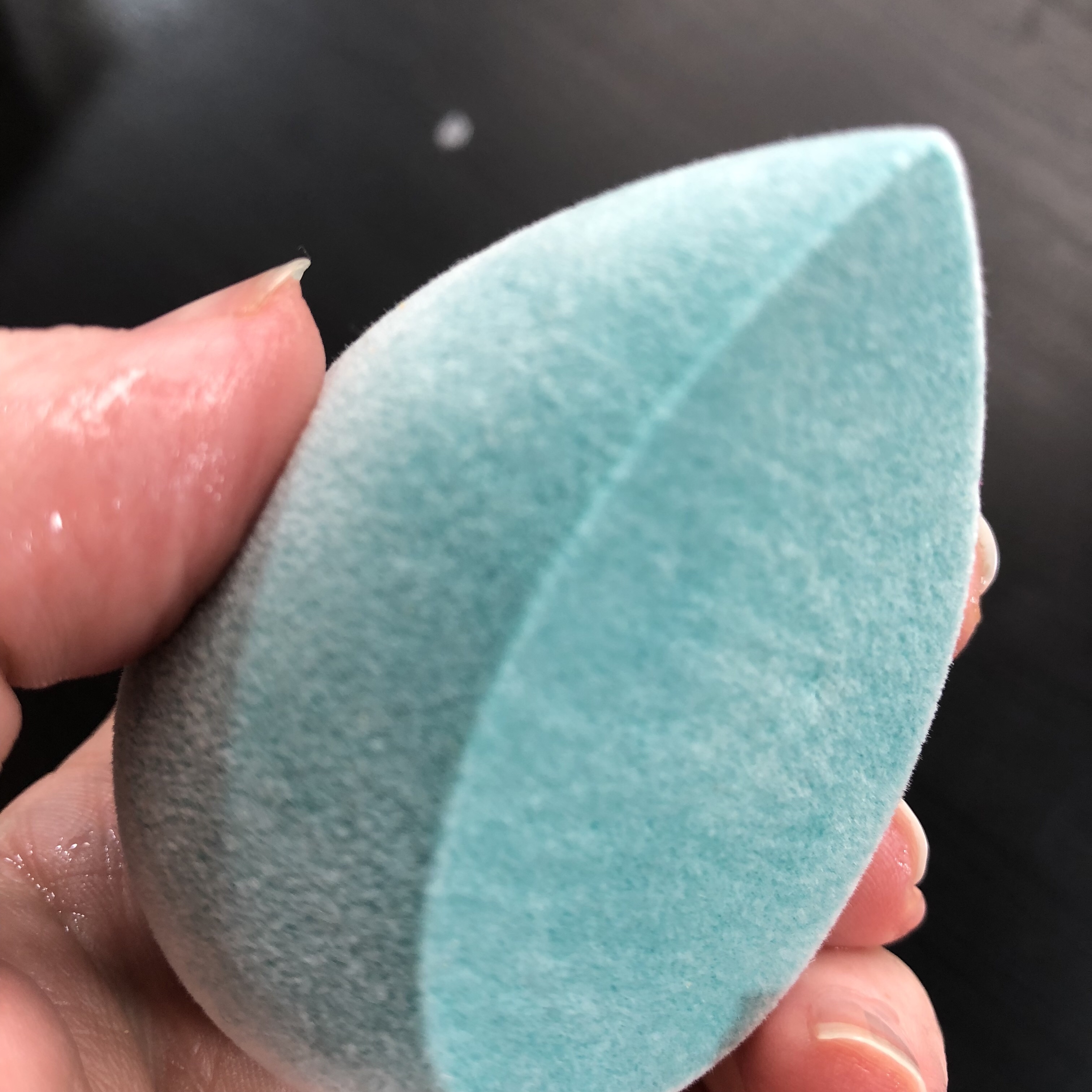 Spotted in the Wild: Fuzzy Blending Sponge! – Wrinkles & War Paint